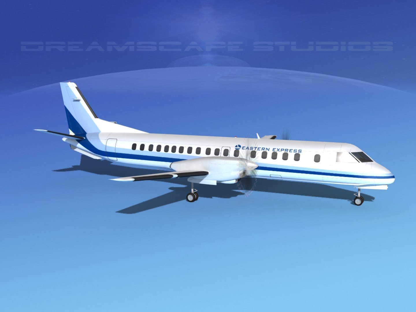 3D cockpit saab 2000 model - TurboSquid 1203960