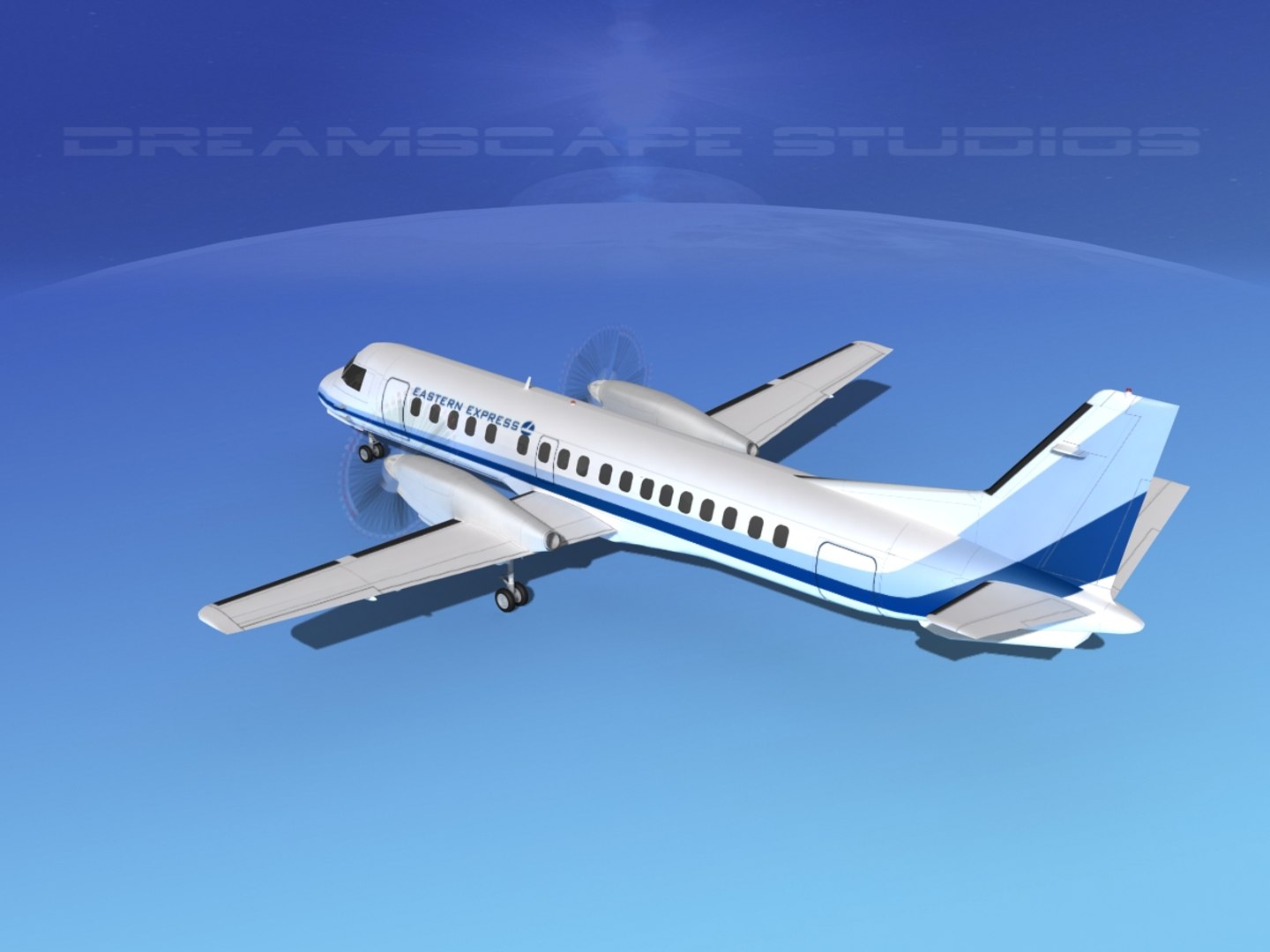 3D cockpit saab 2000 model - TurboSquid 1203960