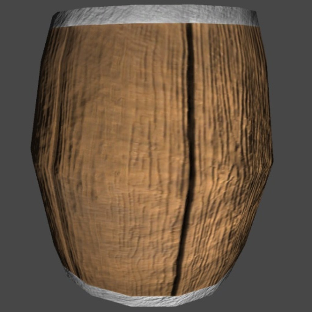wood barrel x