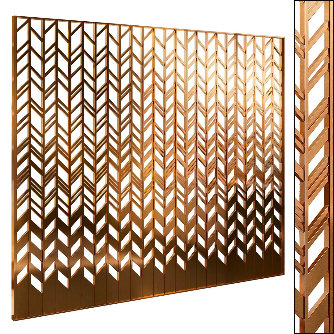 Decorative Partition Set 68 3D Model - TurboSquid 1594971