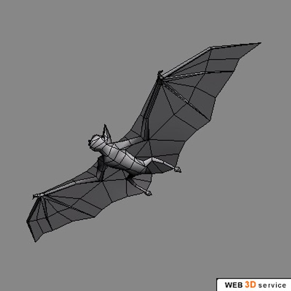 3d realistic bat