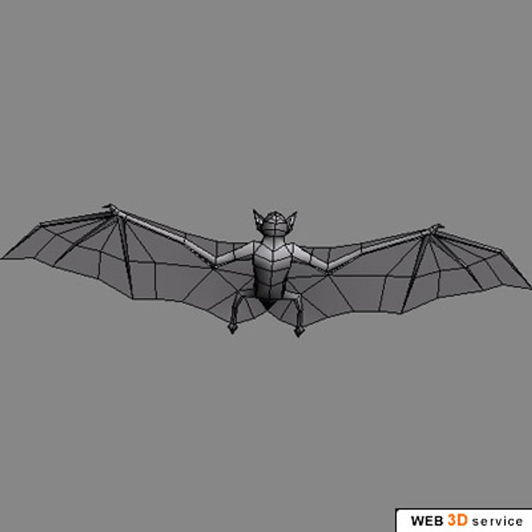 3d realistic bat