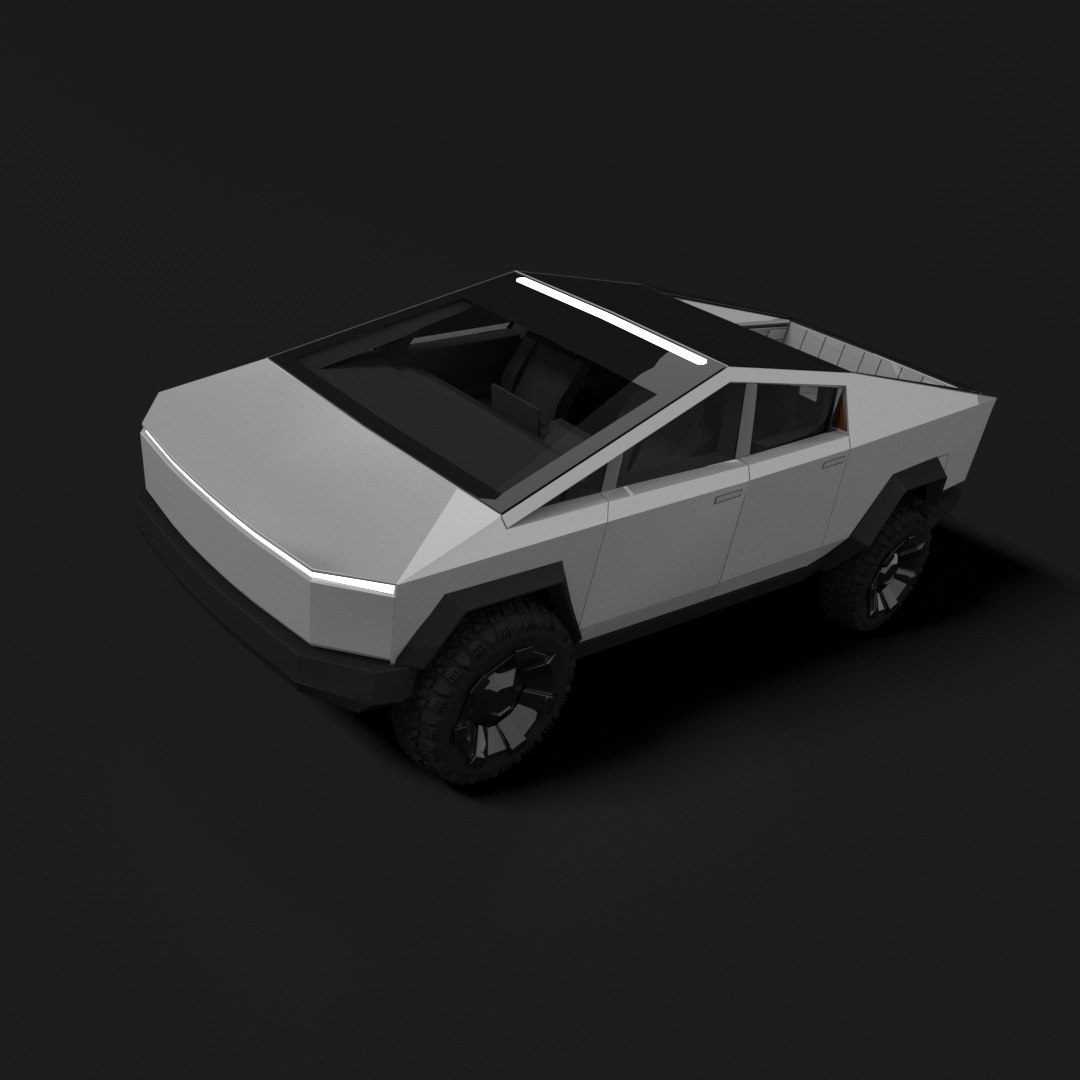 Tesla Cybertruck 3D Model - TurboSquid 2381600