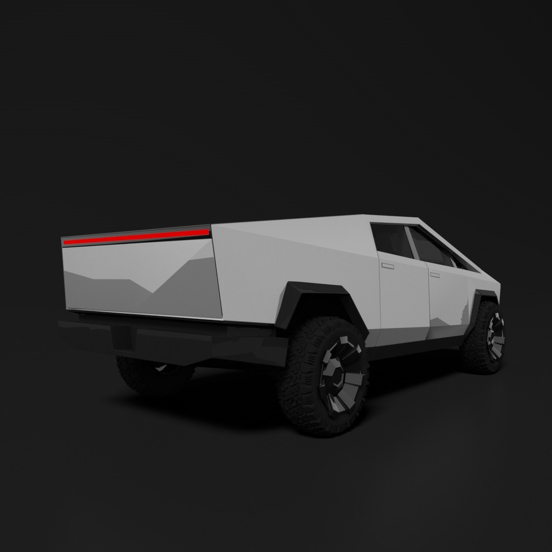 Tesla Cybertruck 3D Model - TurboSquid 2381600