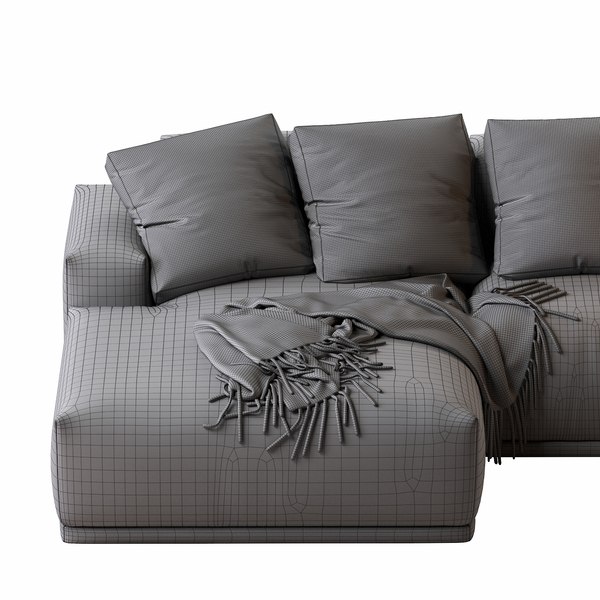 3D CONNECT MODULAR SOFA model - TurboSquid 1779709