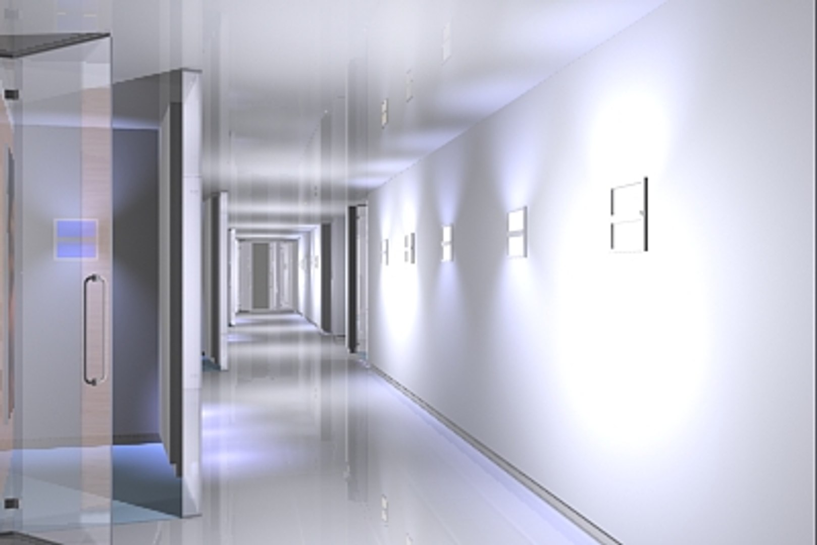 3d Corridor Passage Model
