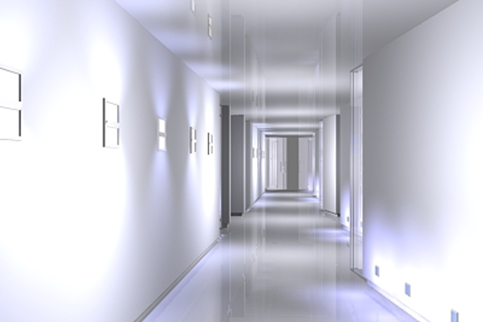 3d Corridor Passage Model