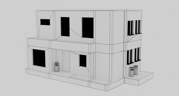3D modern home windows model - TurboSquid 1412793