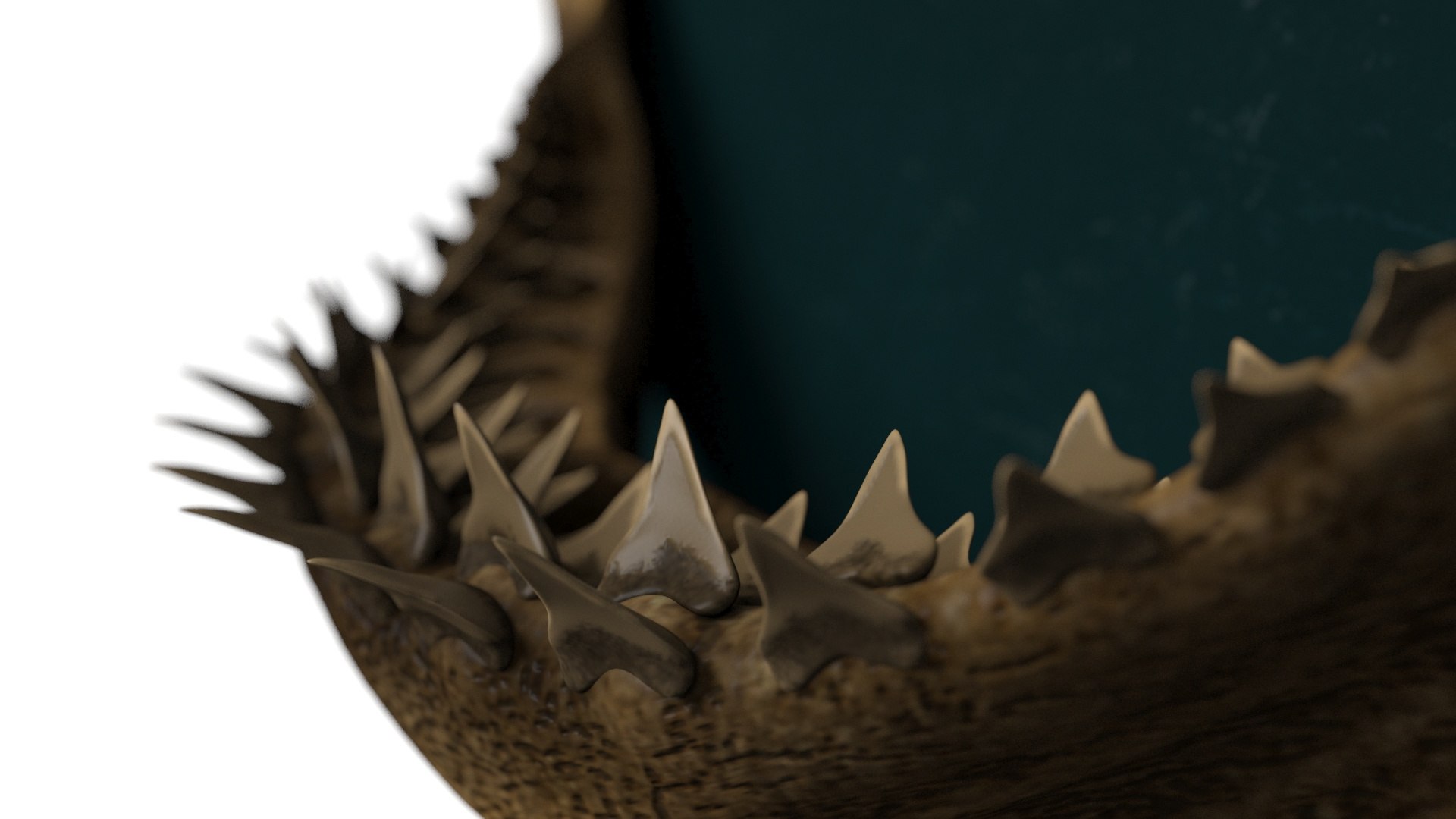 Mounted Great White Shark Jaws 3D Model - TurboSquid 2051247