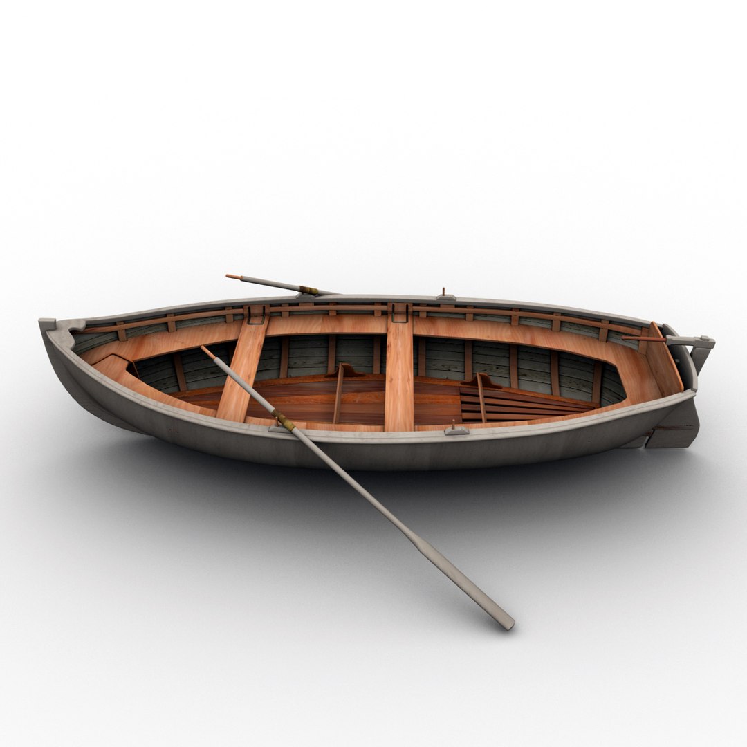 3d Row Boat
