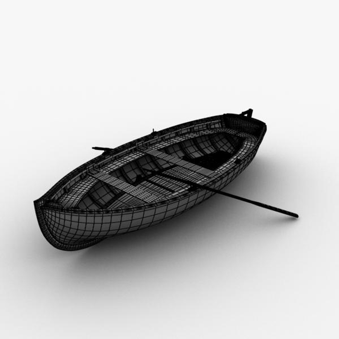 3d Row Boat