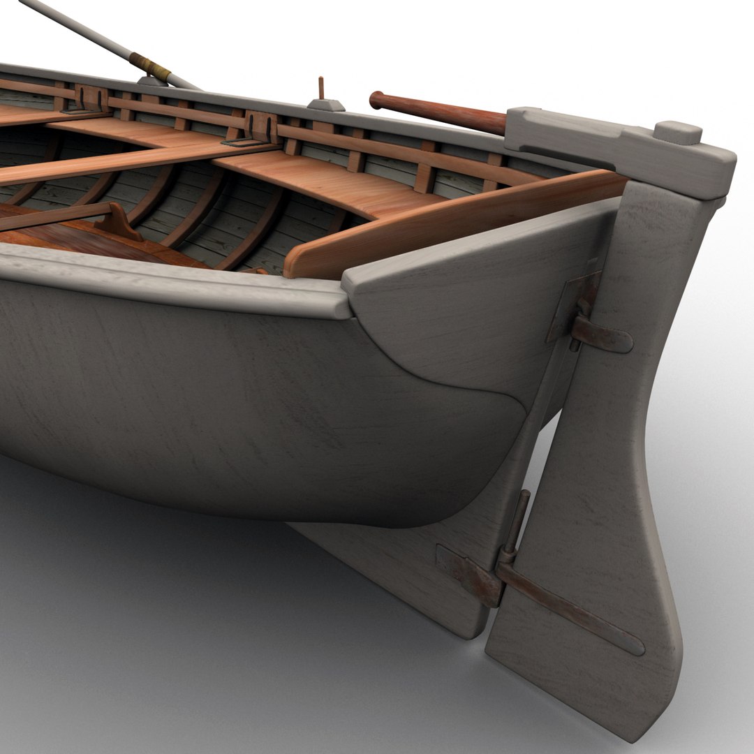 3d Row Boat