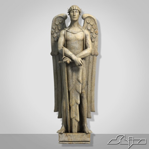 3d sculpture angel