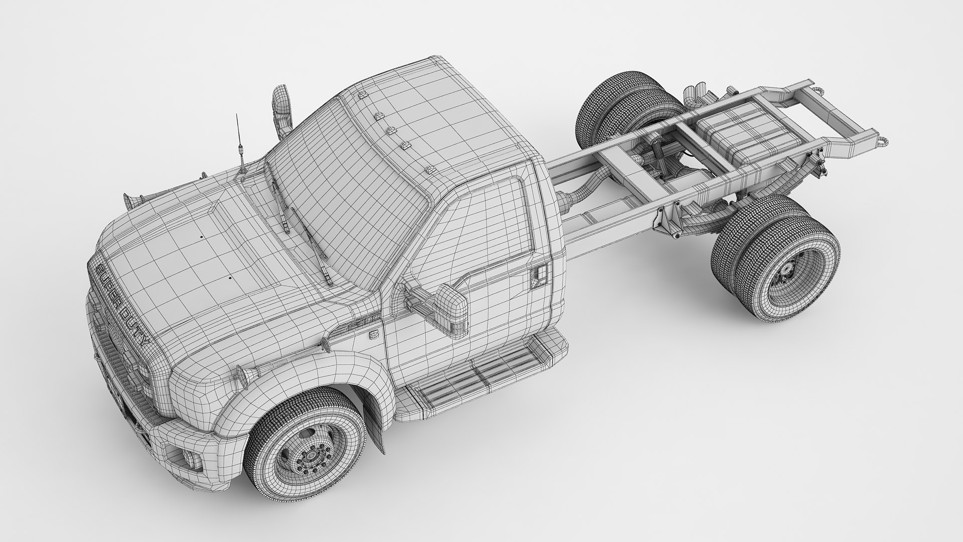 3D F450 2012 Truck Model - TurboSquid 1577396
