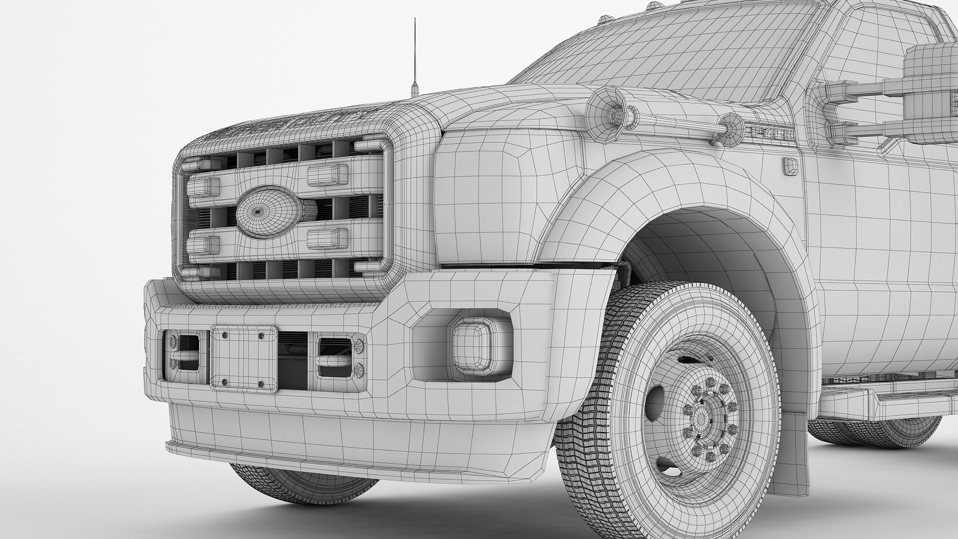 3D F450 2012 Truck Model - TurboSquid 1577396
