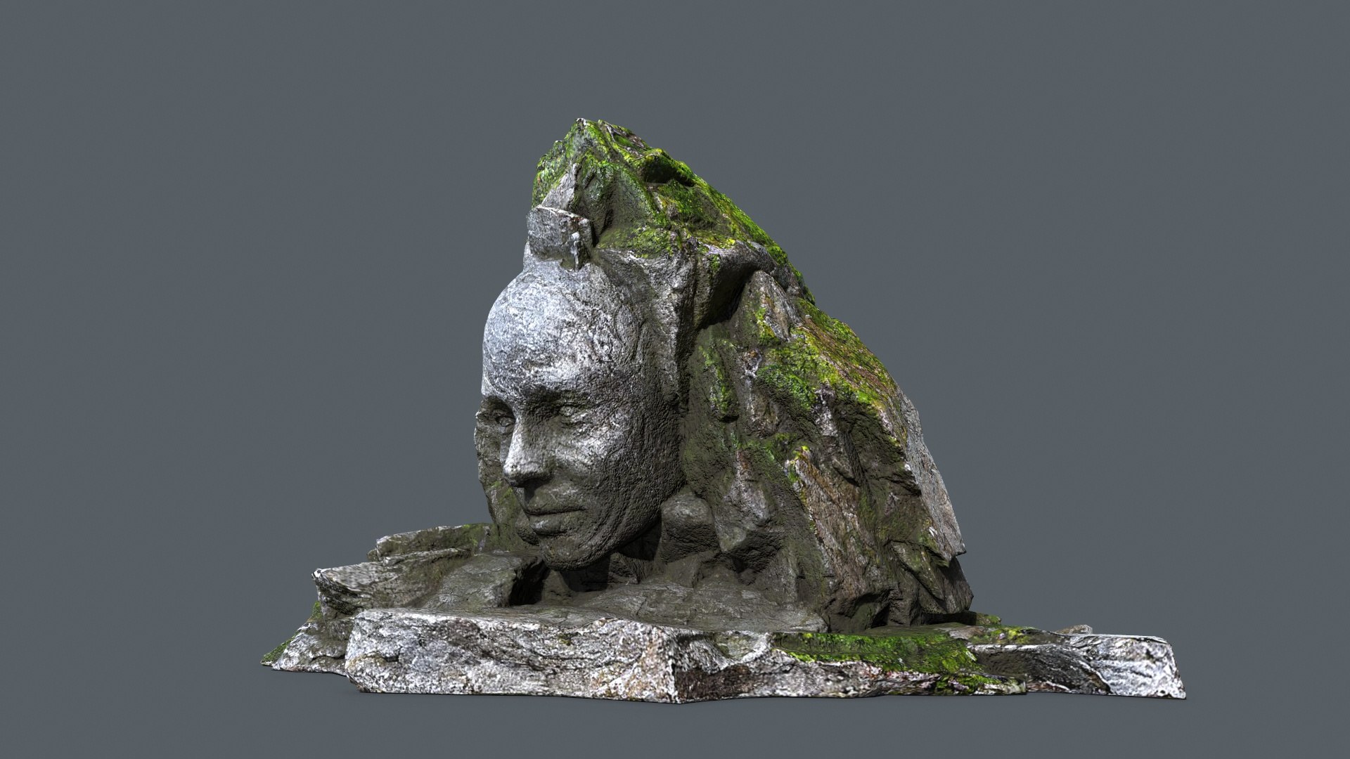 Mountain Face 3D - TurboSquid 2202322