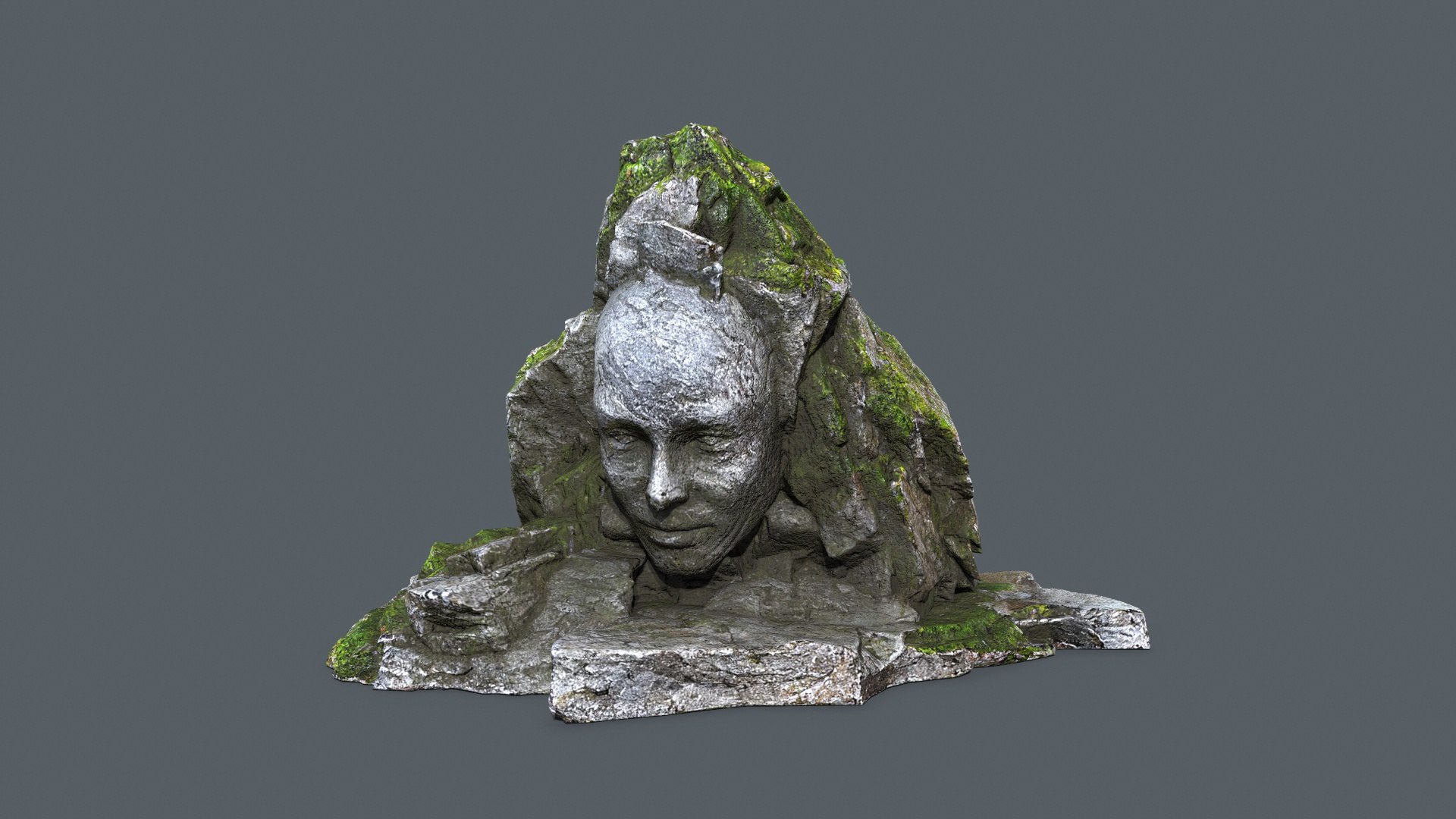 Mountain Face 3D - TurboSquid 2202322