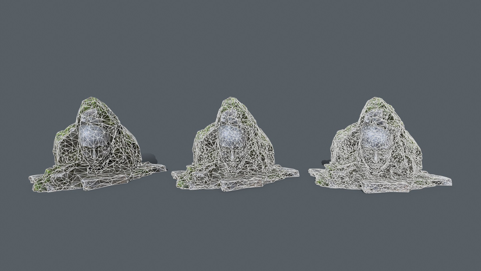 Mountain Face 3D - TurboSquid 2202322