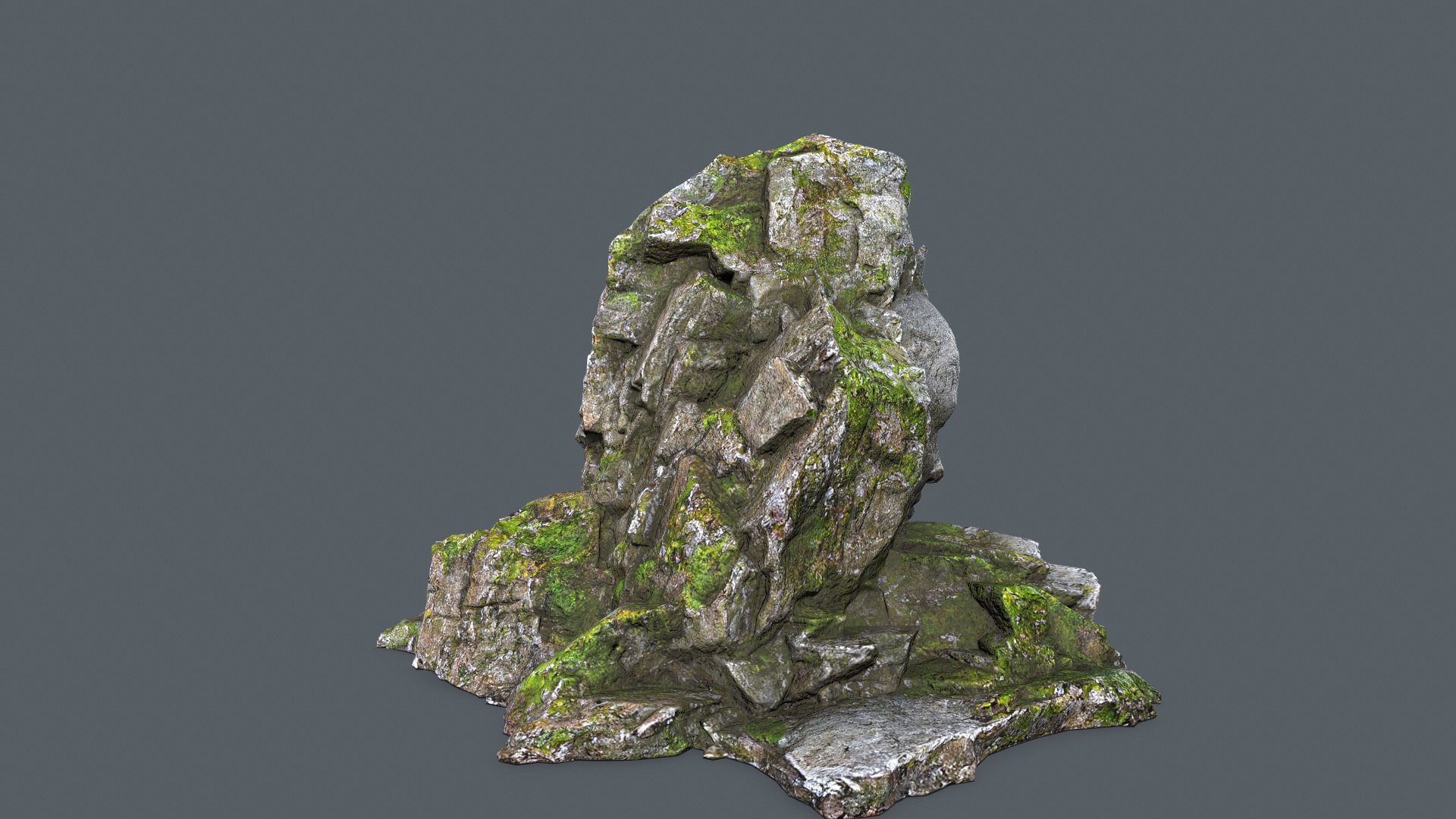 Mountain Face 3D - TurboSquid 2202322