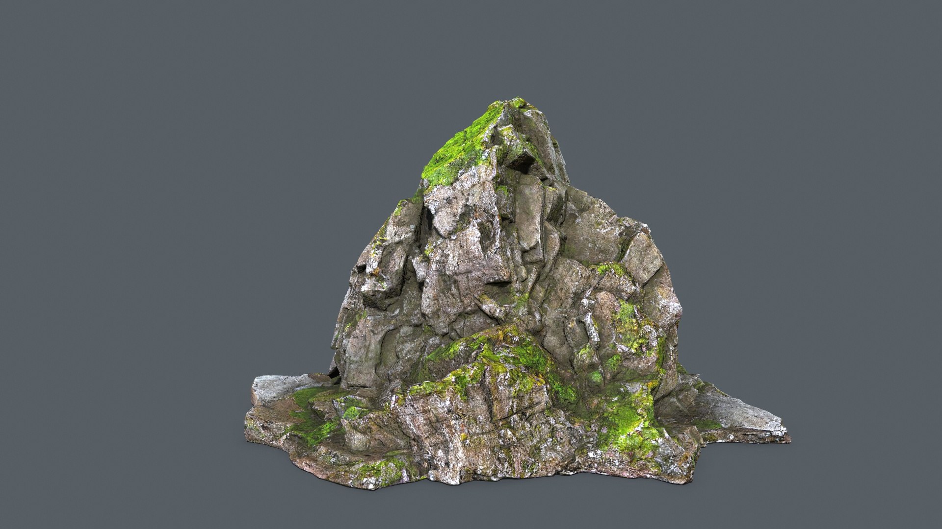 Mountain Face 3D - TurboSquid 2202322