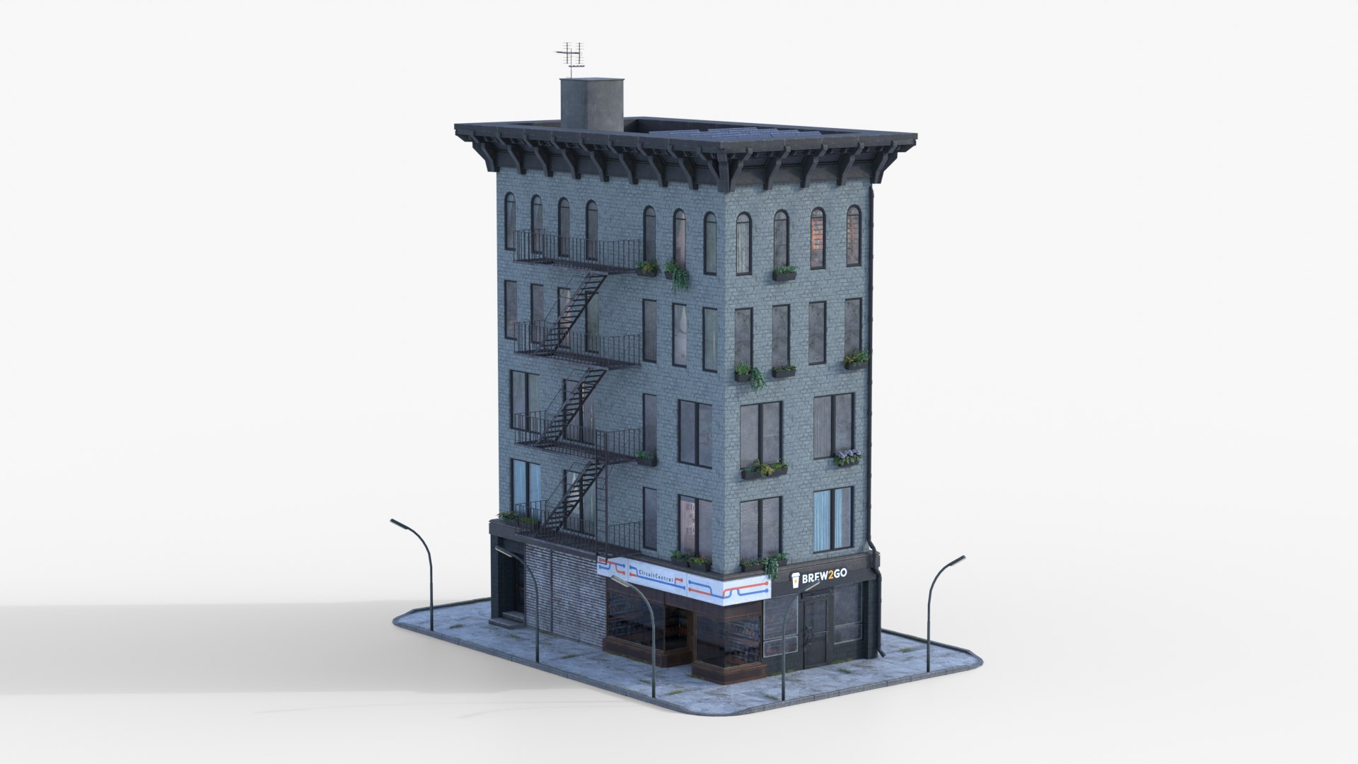 3D House 28 - TurboSquid 2134797