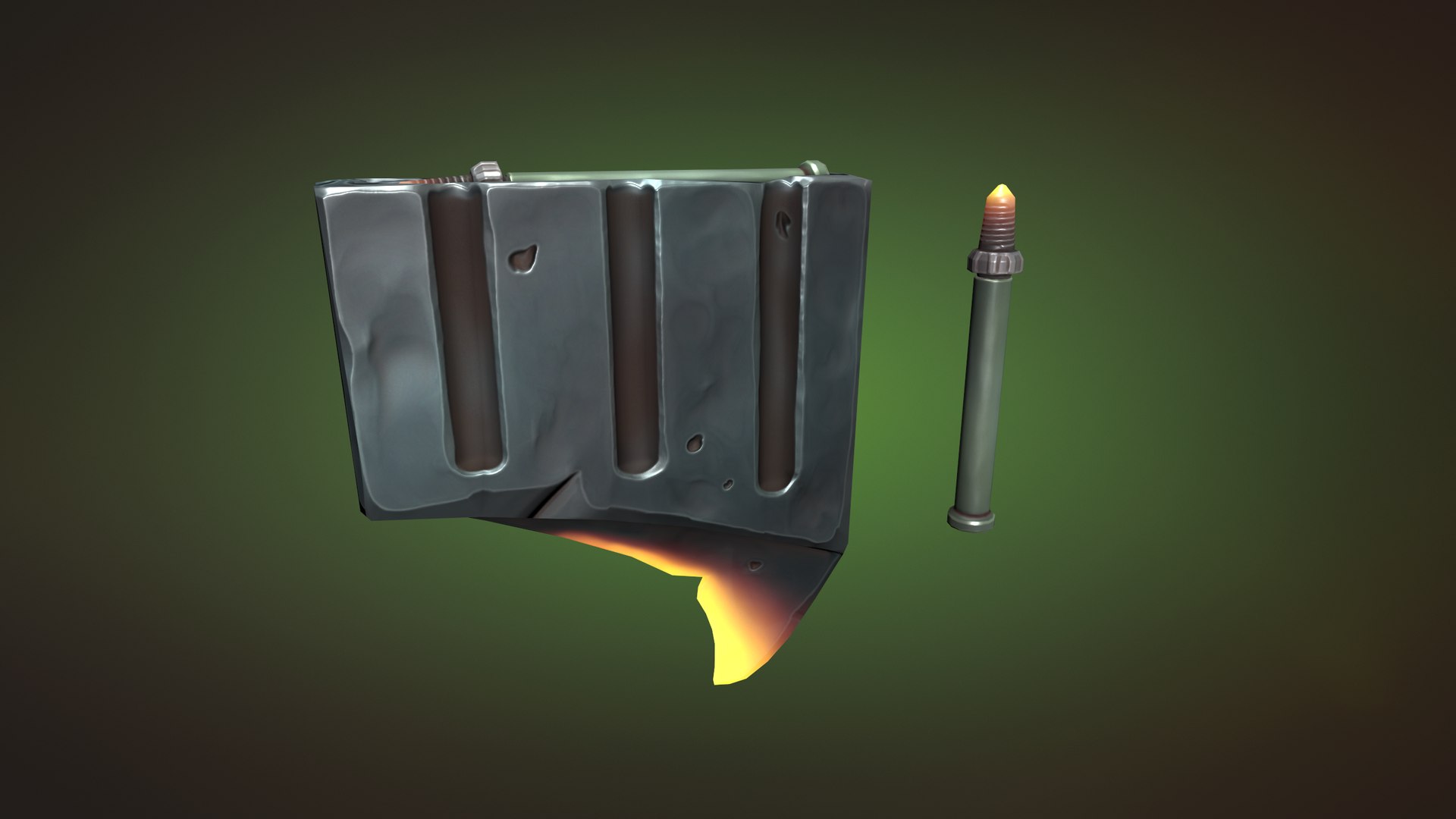 3D Desert Rifle Model - TurboSquid 2185062