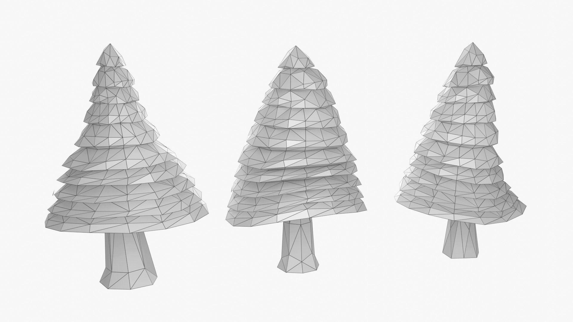 Trees Low Poly 3d Model Turbosquid 2070013 7864