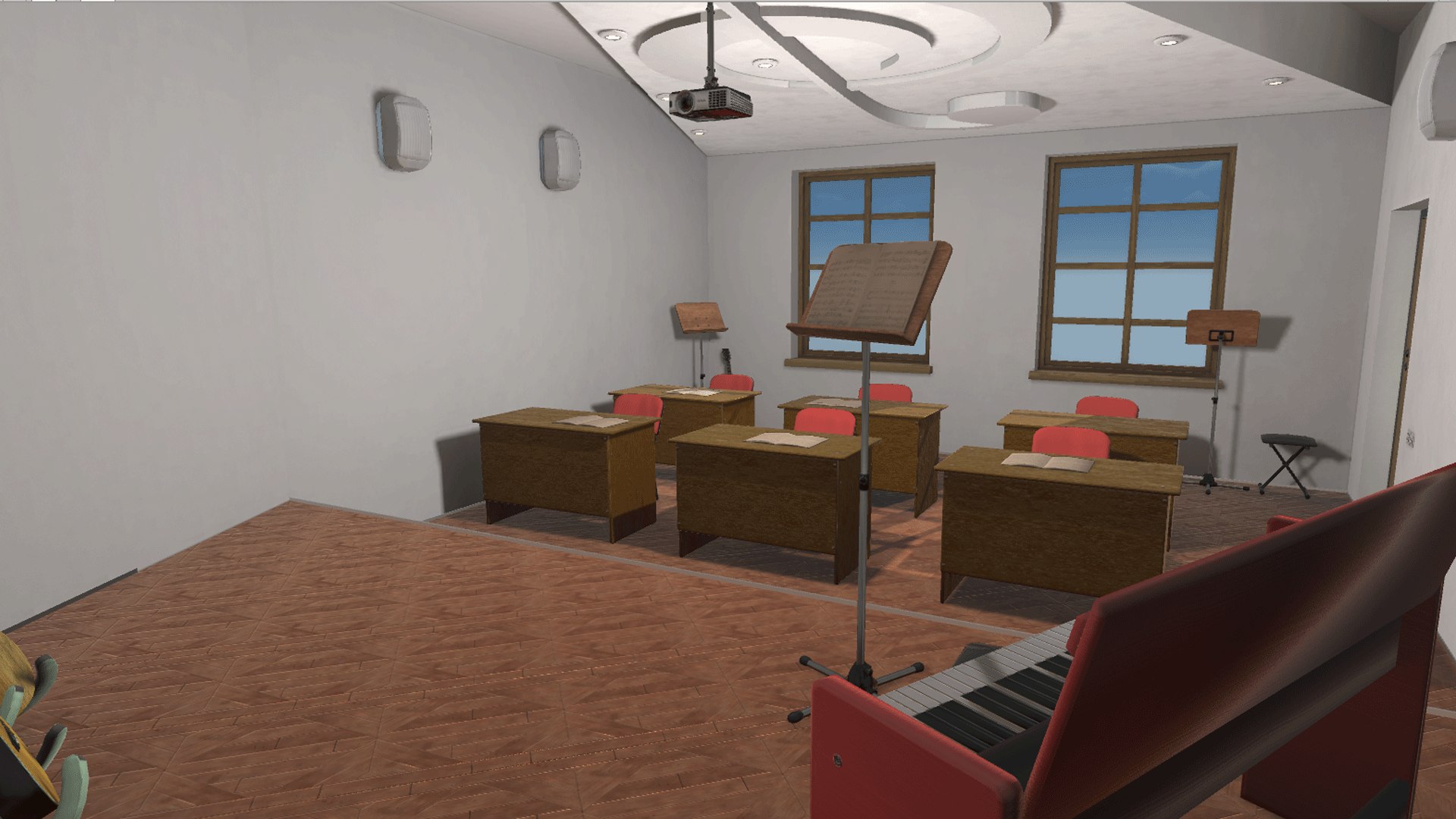 Music Room - Environment 3D Model - TurboSquid 1433640