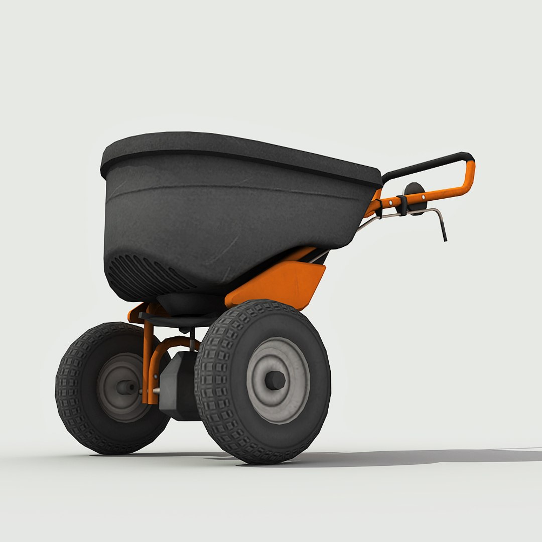 Lawn Spreader - 3d Max