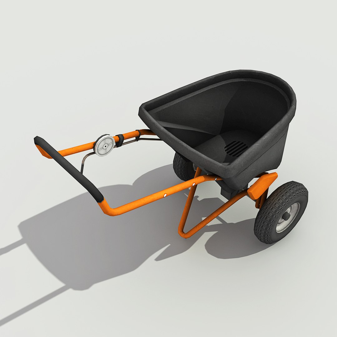 Lawn Spreader - 3d Max