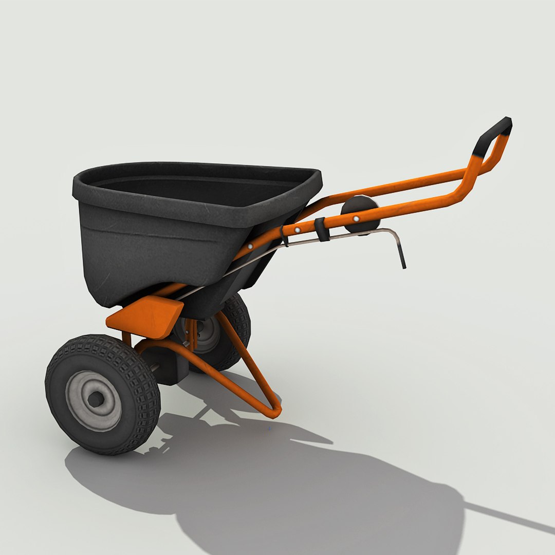 Lawn Spreader - 3d Max