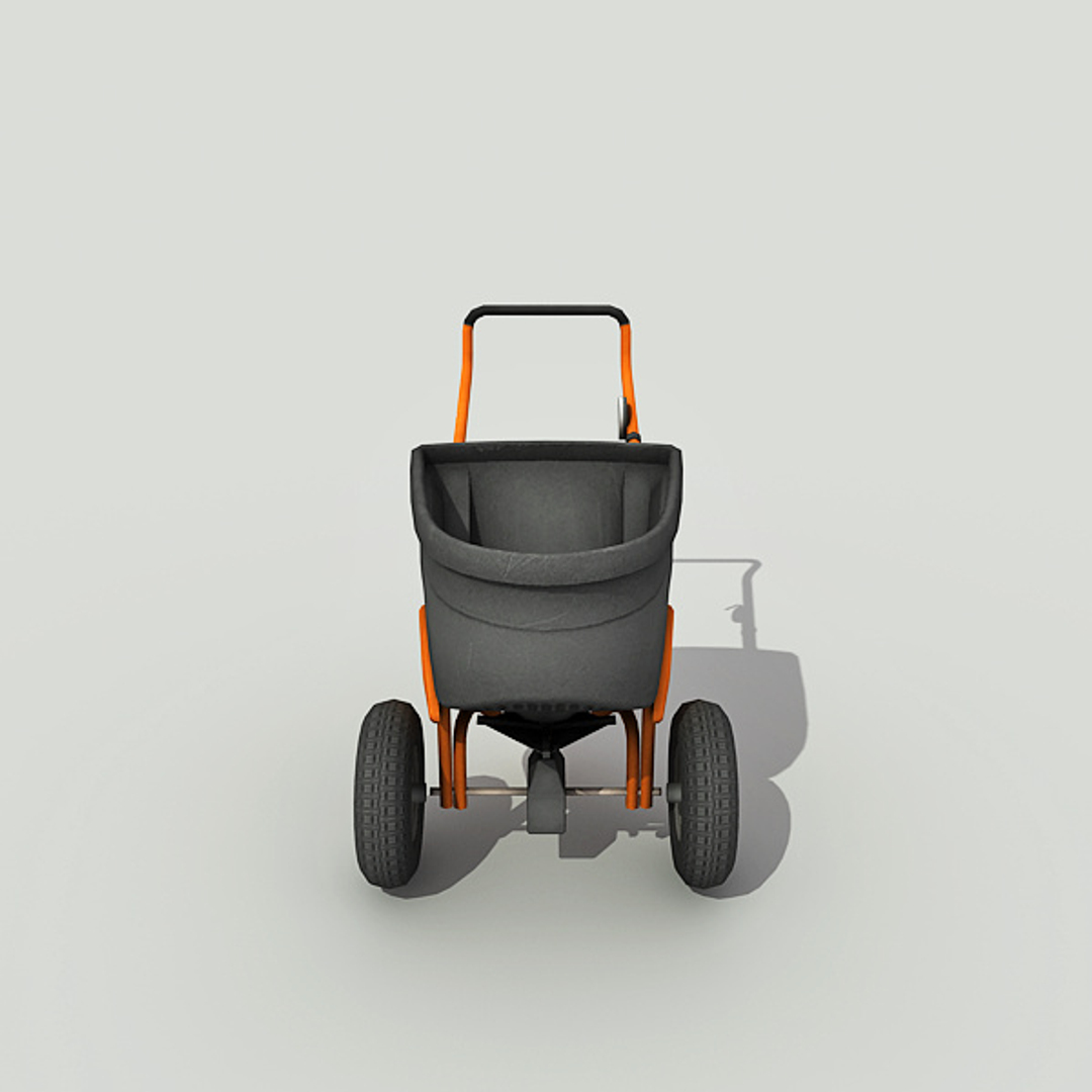 Lawn Spreader - 3d Max