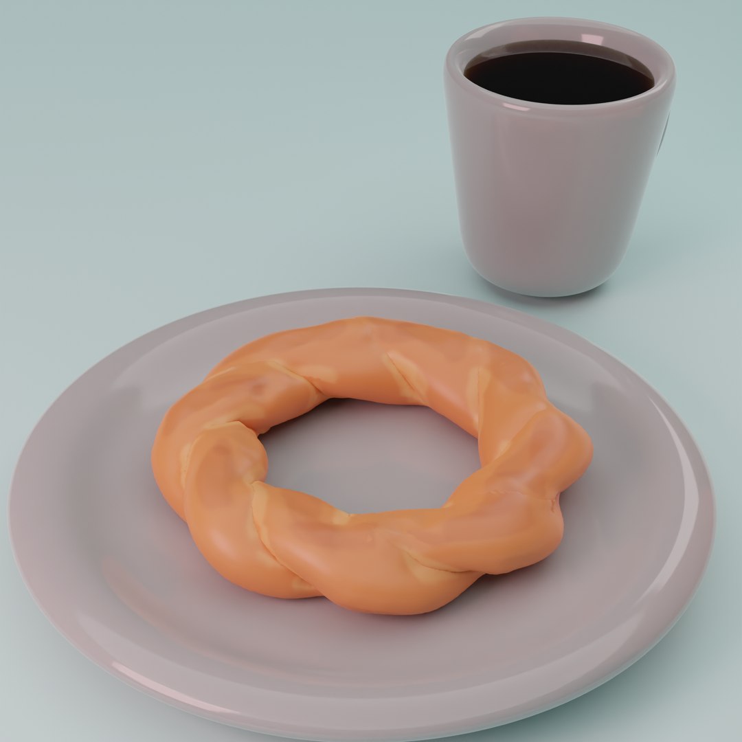 BAGEL 3D Model - TurboSquid 1866012