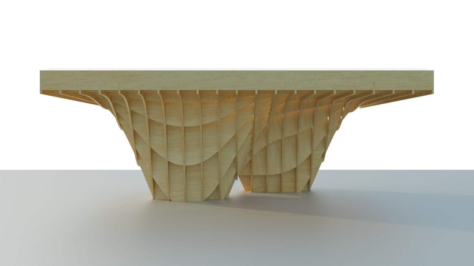 3D Dancing Waffle Table - TurboSquid 2164870