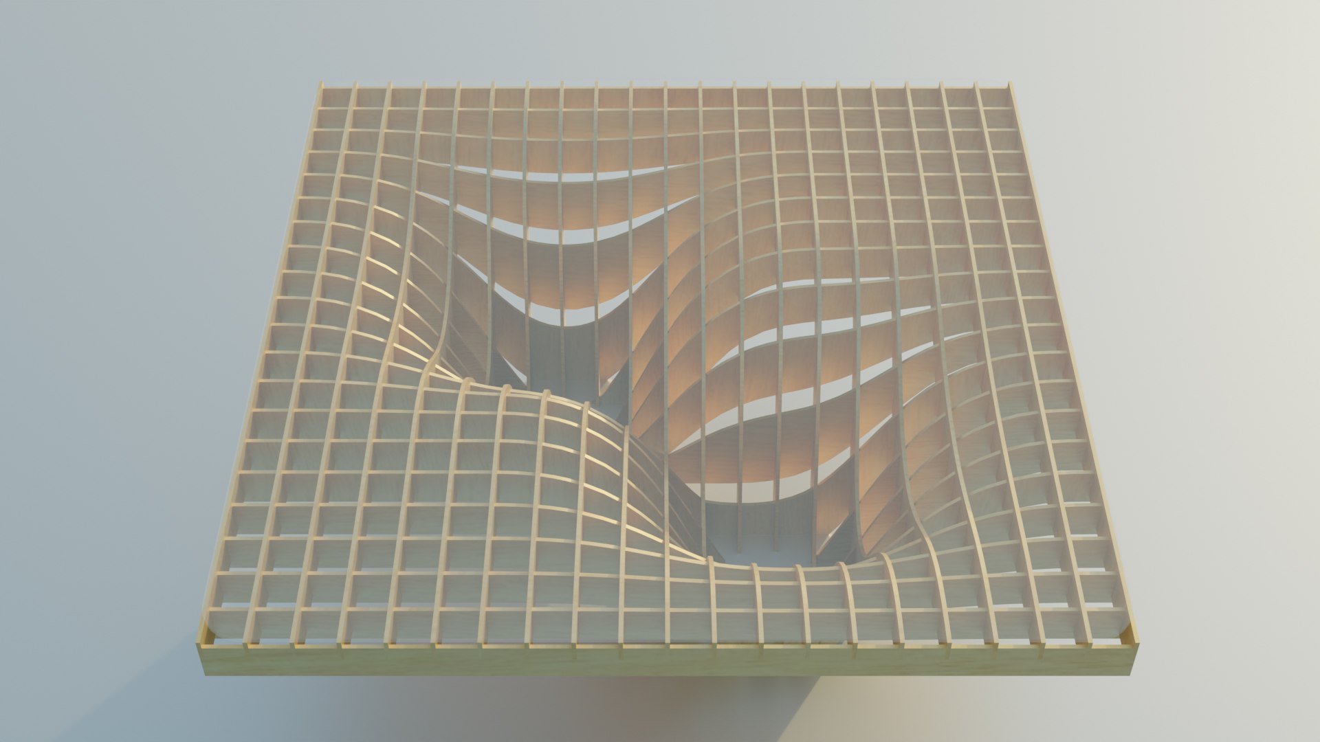 3D Dancing Waffle Table - TurboSquid 2164870