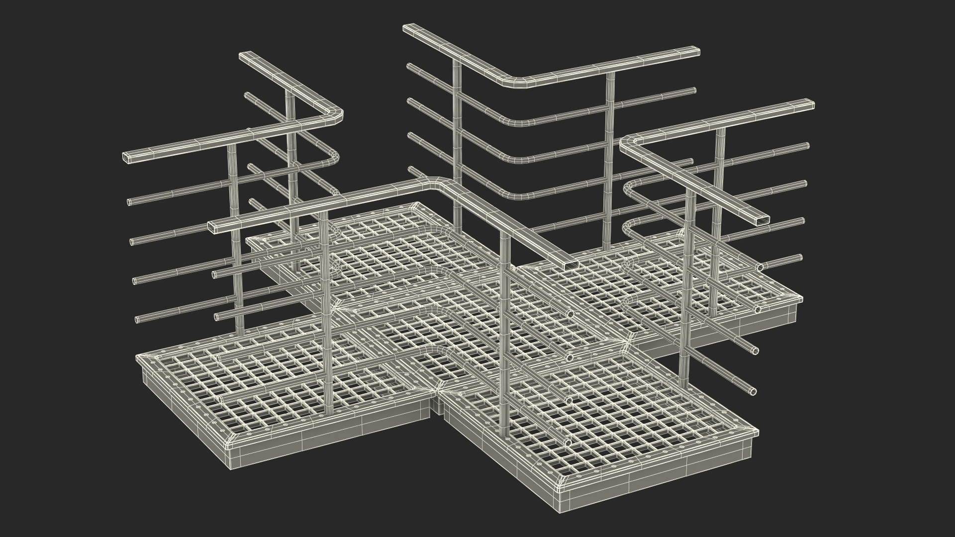 Mezzanine Catwalk Crossroads 3D Model - TurboSquid 2166994
