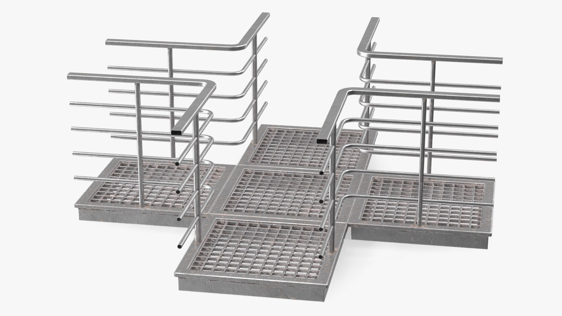 Mezzanine Catwalk Crossroads 3D model - TurboSquid 2166994