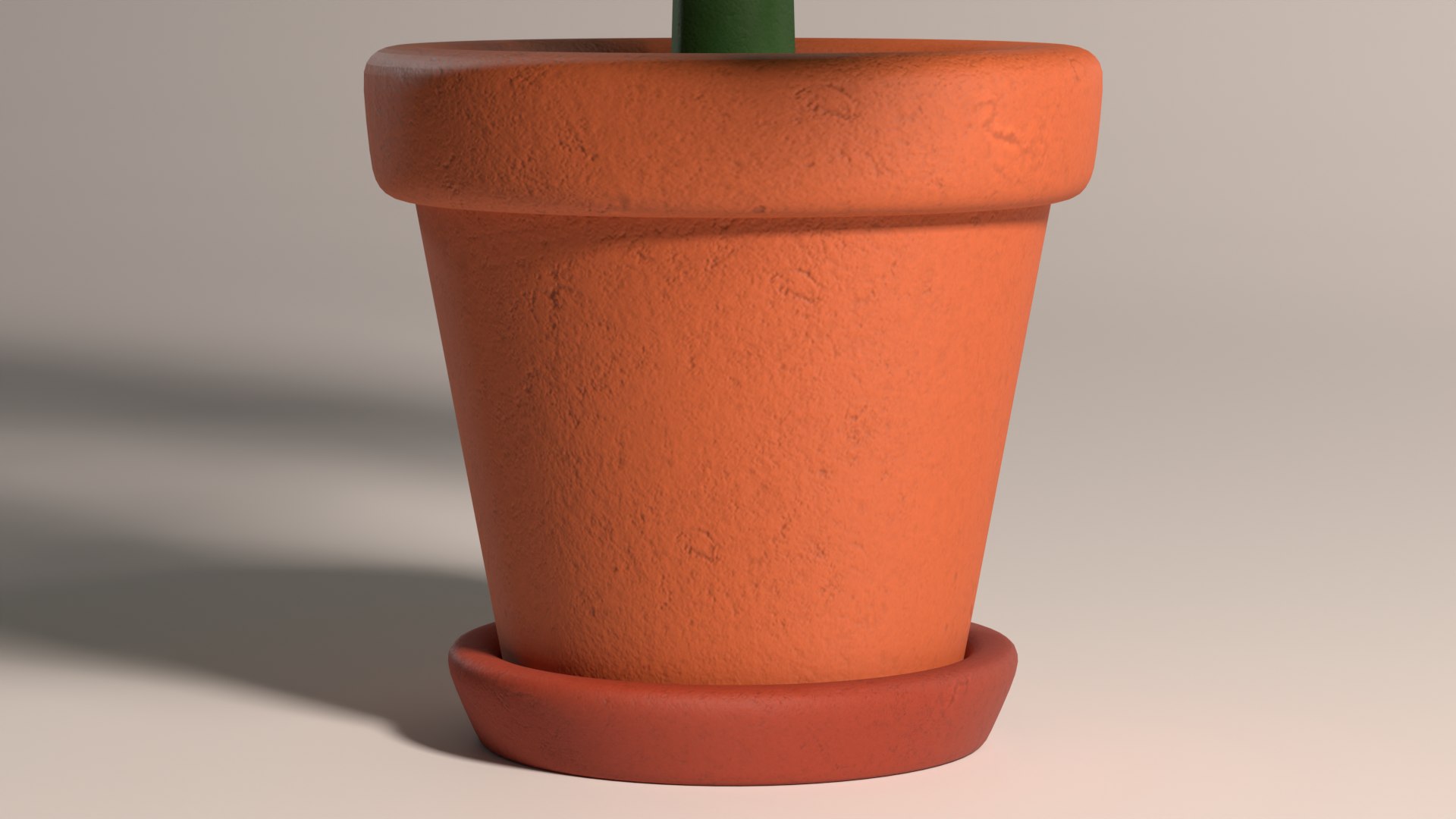 Cartoon Schefflera Potted Plant 3D Model - TurboSquid 2506199