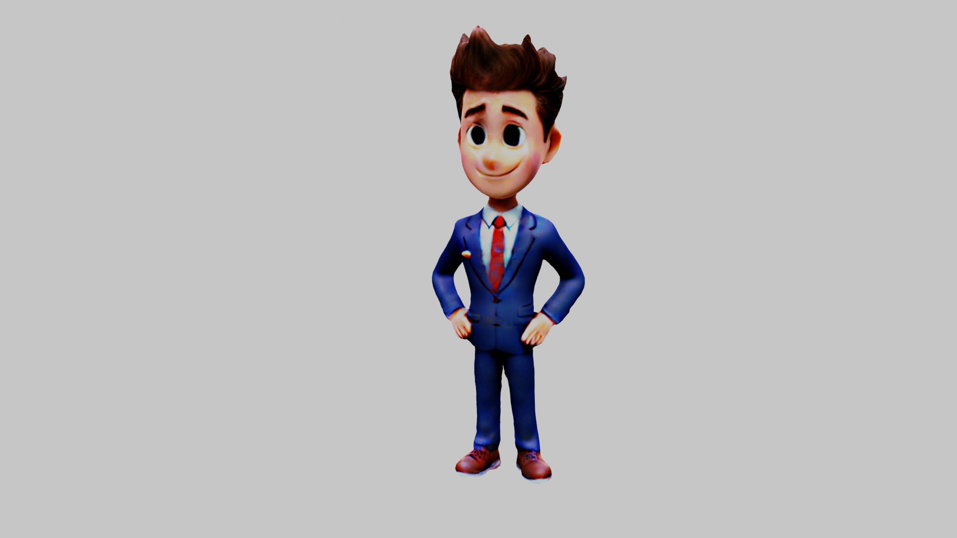 3D Business Boy - TurboSquid 2134162