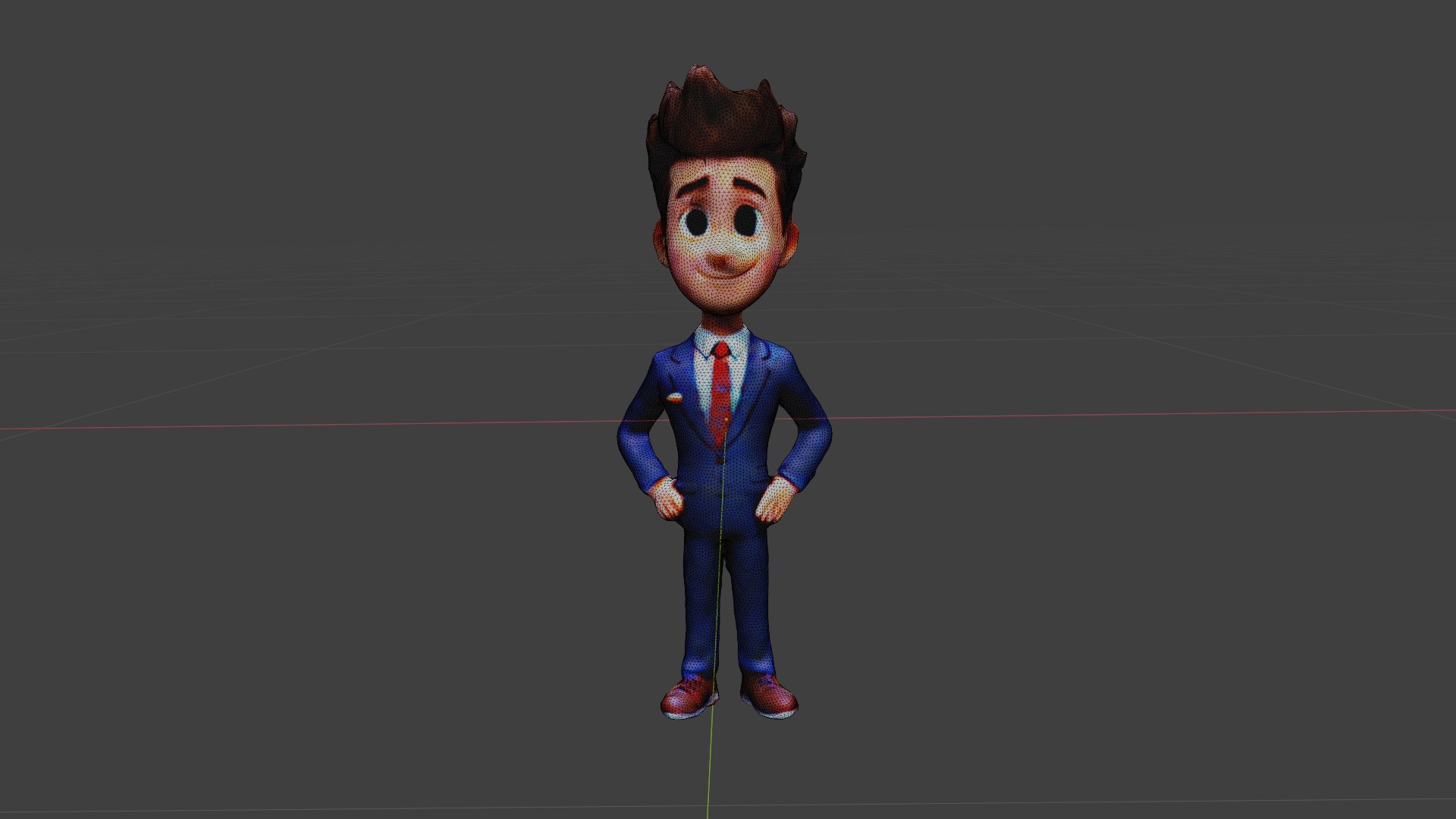 3D Business Boy - TurboSquid 2134162