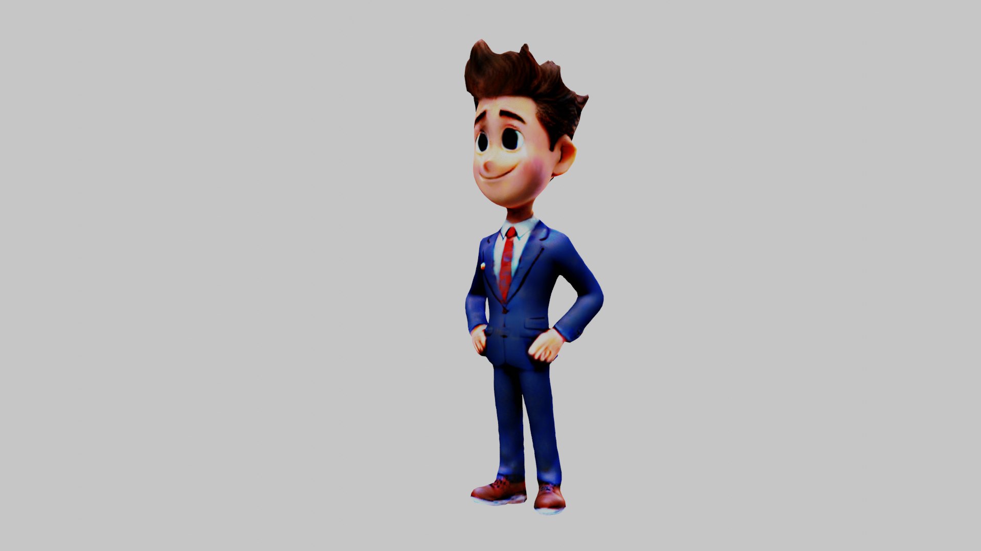 3D Business Boy - TurboSquid 2134162