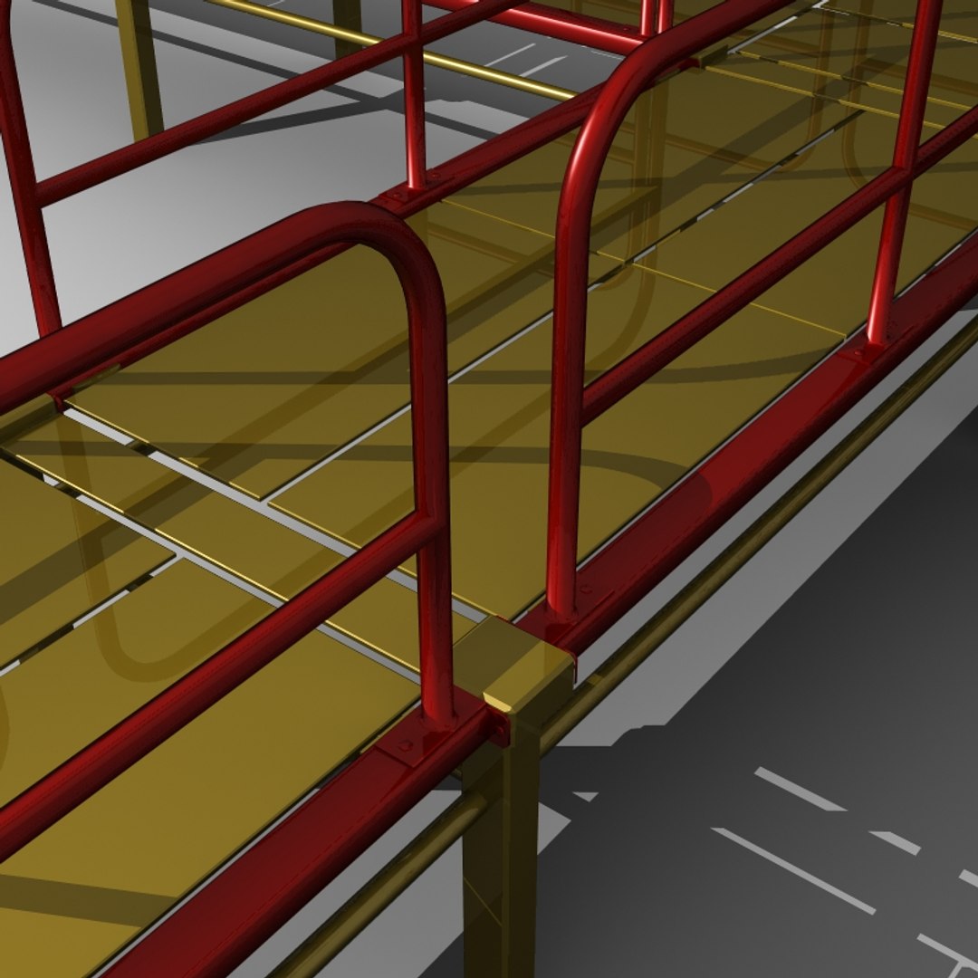 3d Metal Bridge Model