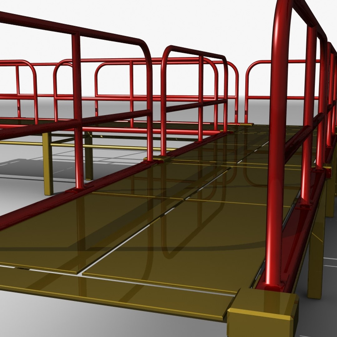 3d Metal Bridge Model