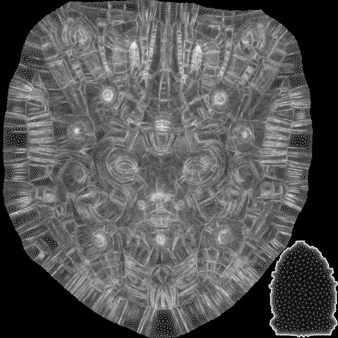 3D Cyber Aztec Masks 4 model - TurboSquid 2182883