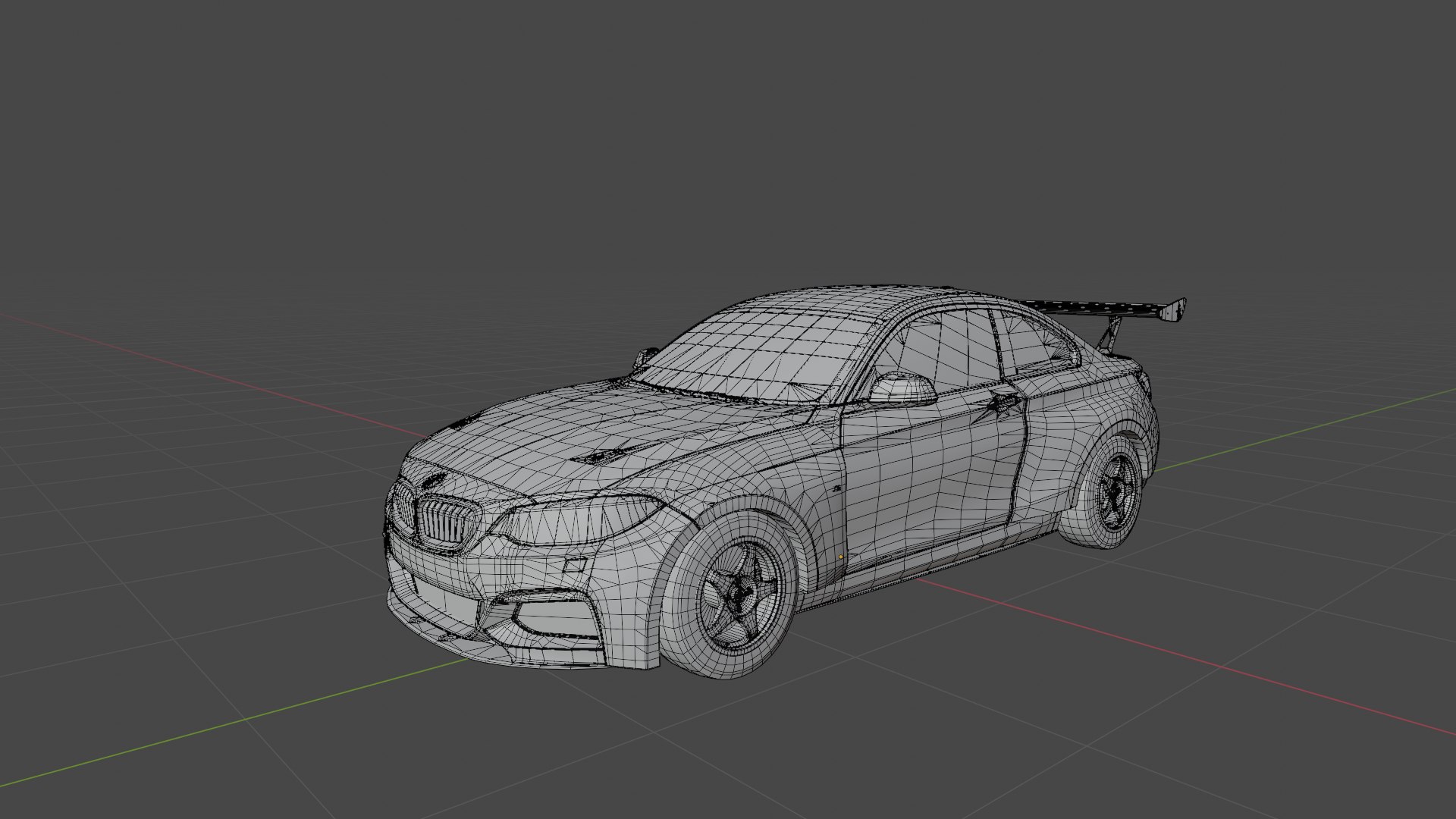 3D BMW Realistic - Racing Car M235i Rally Model - TurboSquid 2246643