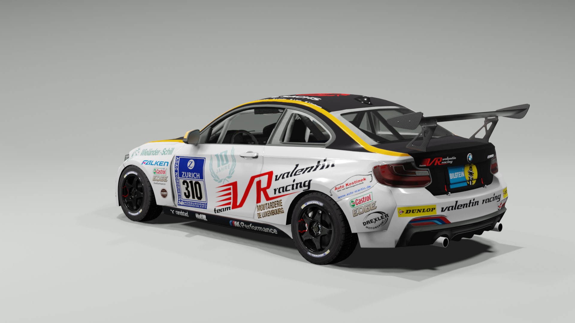 3D BMW Realistic - Racing Car M235i Rally Model - TurboSquid 2246643