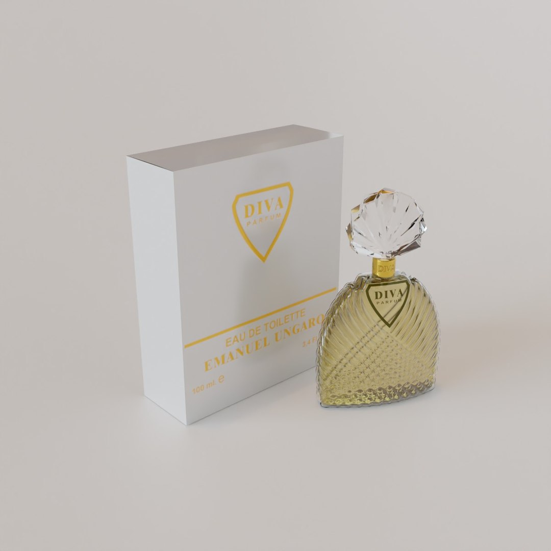 Diva Perfume Modelo 3D - TurboSquid 1988792