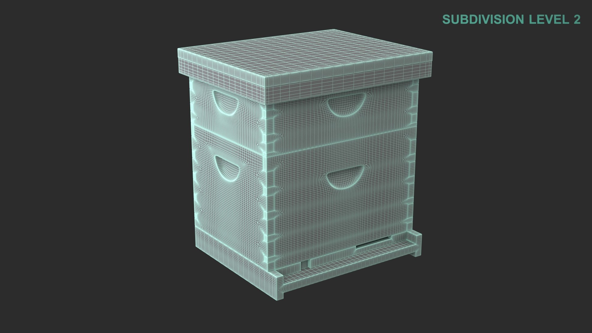 Bee Hive model - TurboSquid 1818070