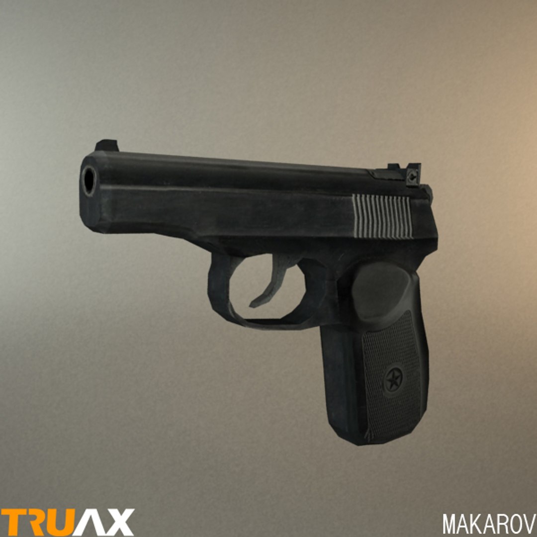 Soviet Makarov Pmm 3d Max