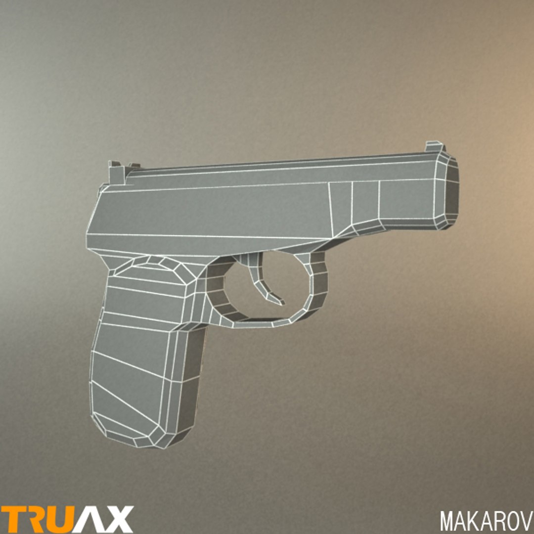 Soviet Makarov Pmm 3d Max